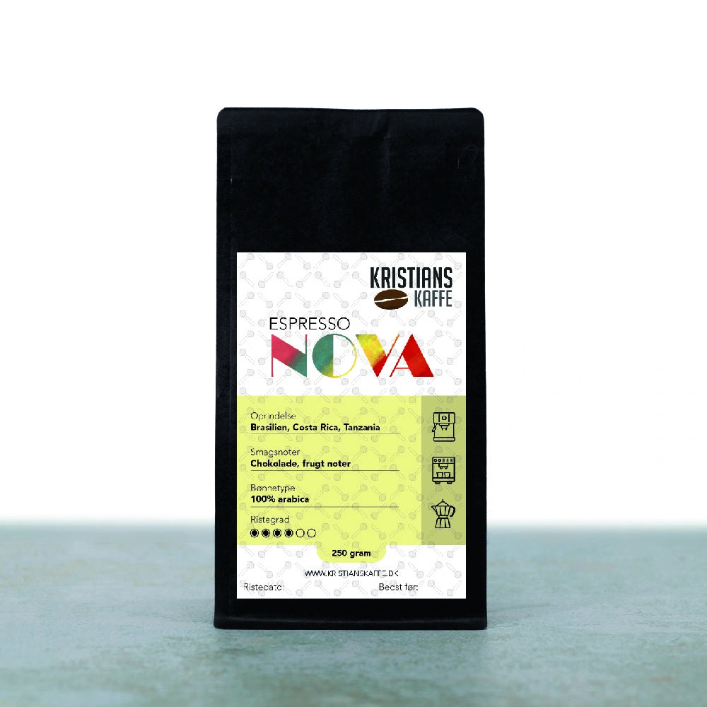 Espresso Nova - Fyldig kaffe med chokolade- og frugtnoter